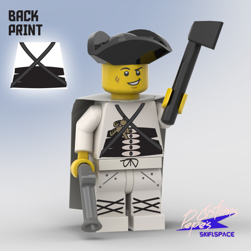 CUSTOM MINIFIGURE 8 - OUTLAW JANOSIK | PEPE BRICKS - Custom LEGO prints